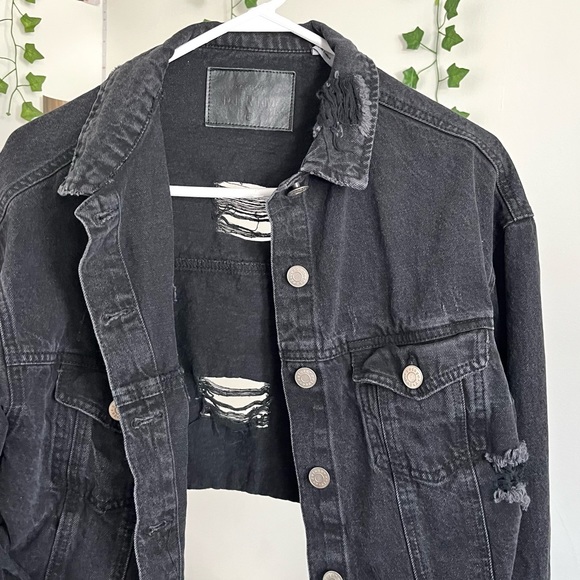 refuge | Jackets & Coats | Refuge Cropped Denim Jacket | Poshmark